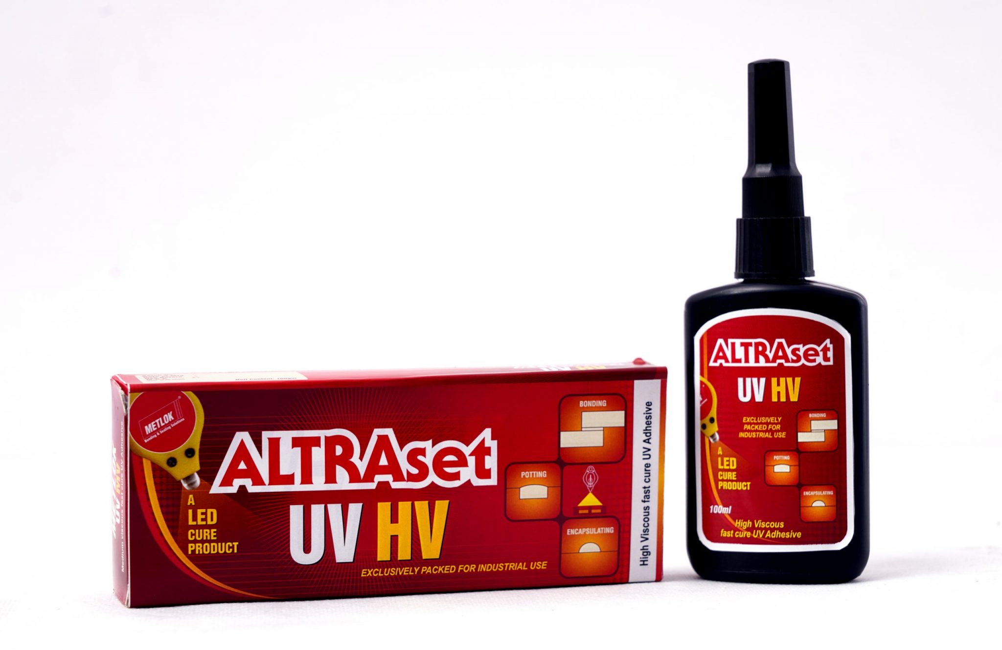 Altraset HV - Rapid Cure Glass Bonding Adhesive - METLOK